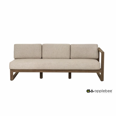 Lounge Set Applebee Antigua Lounge Sofa Links 193 Teak Natural Oak